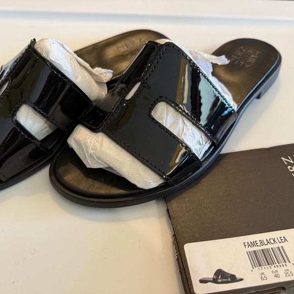 Naturalizer | Shoes | Patient Leather Slides | Poshmark